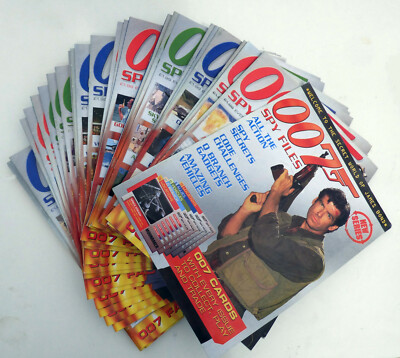 JAMES BOND. "007 SPY FILES" MAGAZINE. ALL ISSUES PLUS EXTRAS. 2002 ...