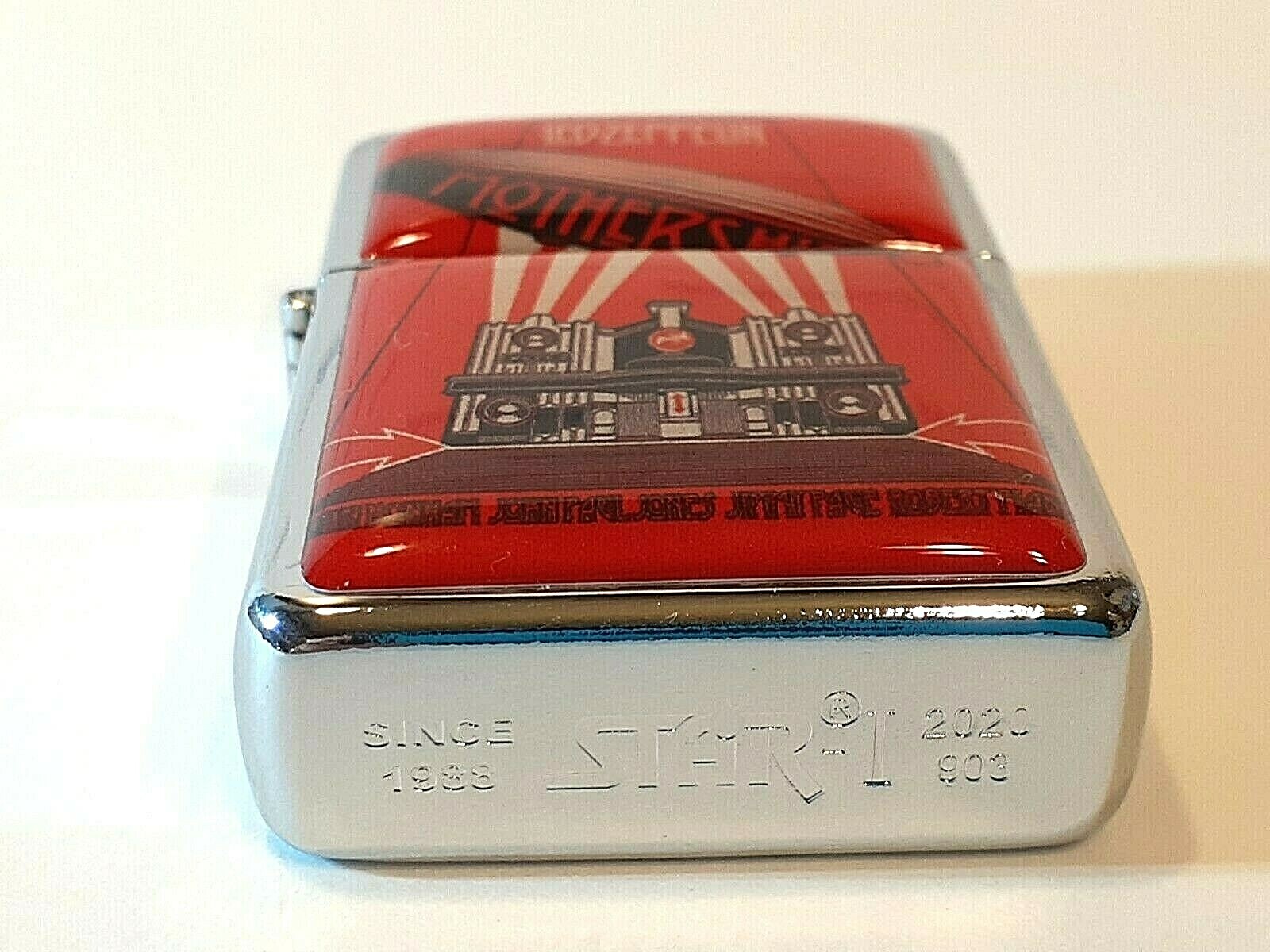 MINT NEVER FIRED LED ZEPPELIN ALBUM ADVERTISING LIGHTER "MOTHERSHIP ...