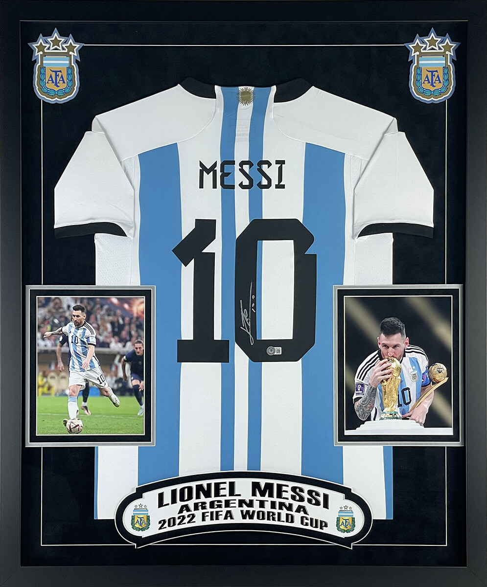 Lionel Messi Autographed Memorabilia | Signed Photo, Jersey ...