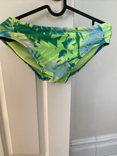 NIKE SWIM SPEEDO SWIMSUIT GREEN MENS WAIST 28 | eBay
