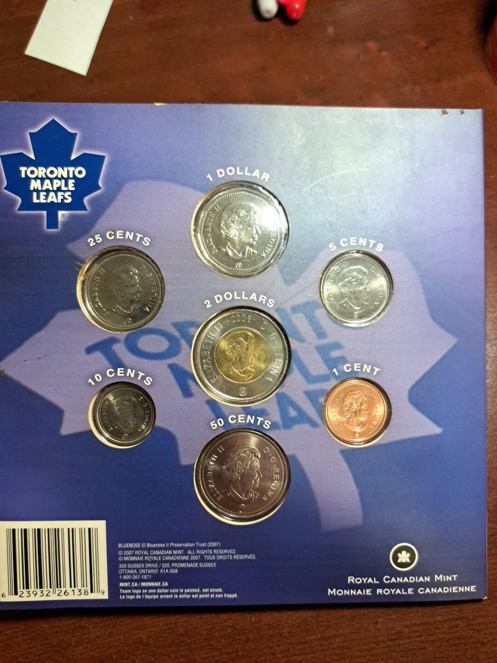 2008 Commemorative NHL Coin Set Toronto Maple Leafs | eBay
