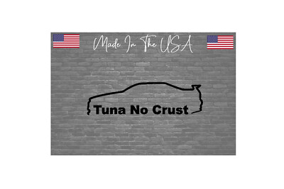 Tuna No Crust Paul Walker JDM Skyline Decal Vinyl Sticker|Cars Trucks ...
