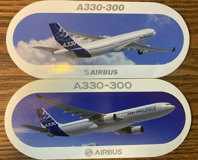 Airbus A330-300 Airliner STICKERS (Set of Two) | eBay