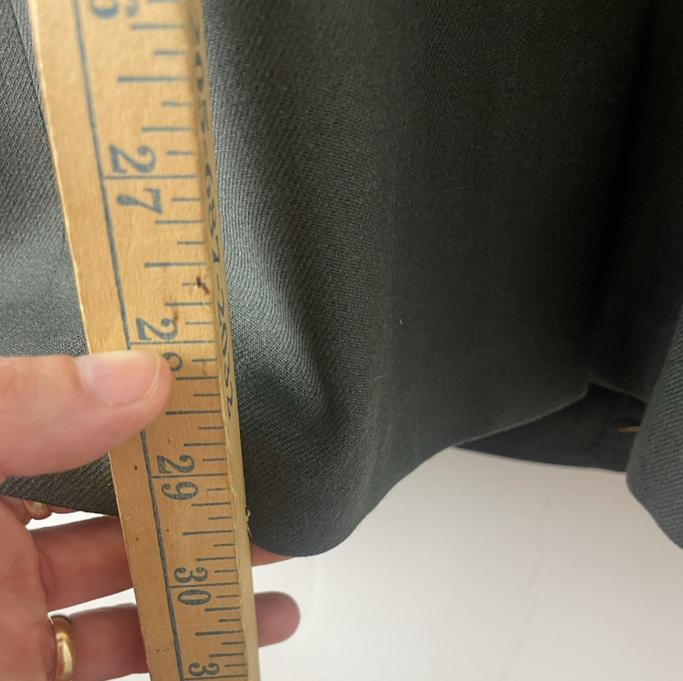Vtg US Army Green 44 Men’s Coat Size 42 S Wool Serge Military Dress ...