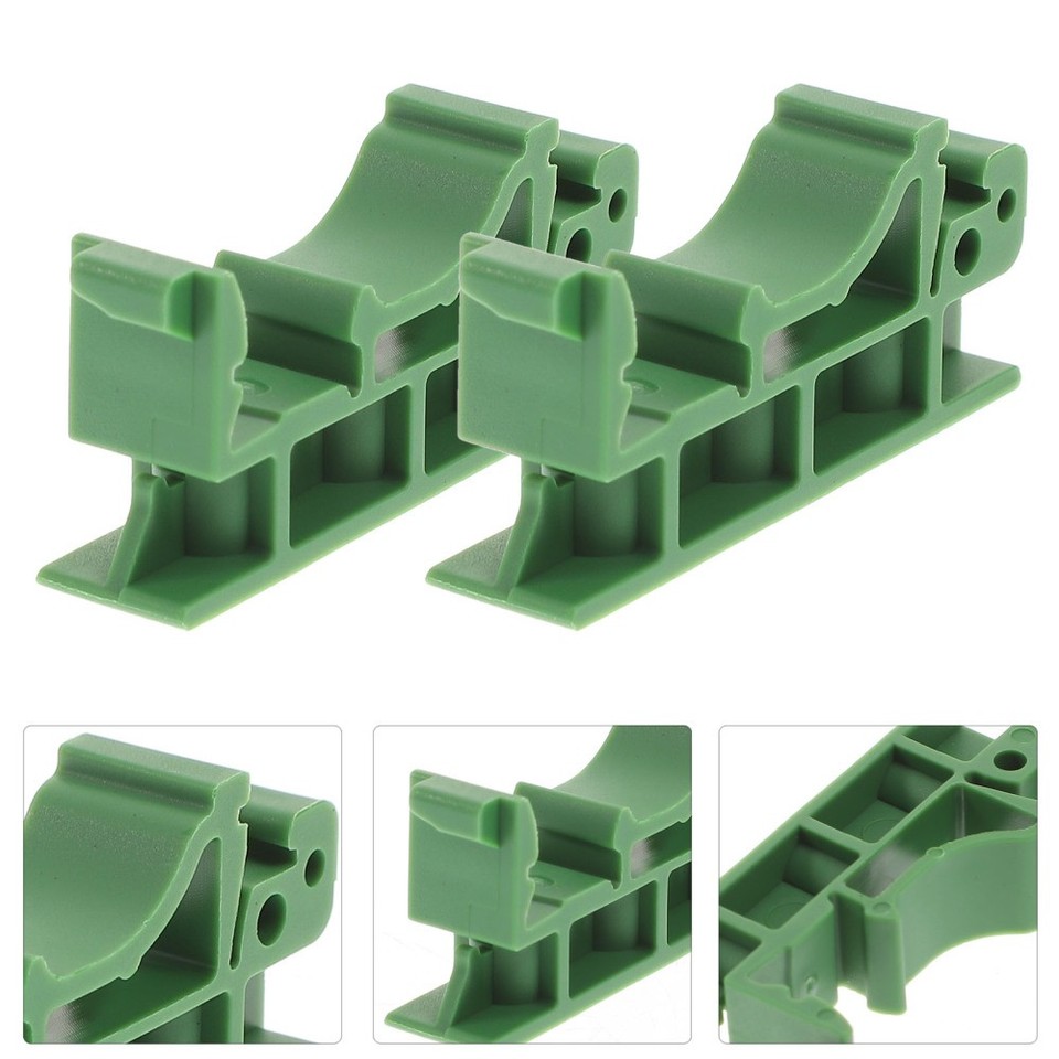 2 Count DIN Rail Base Circuit Board Mount Mounting Bracket Holder | eBay