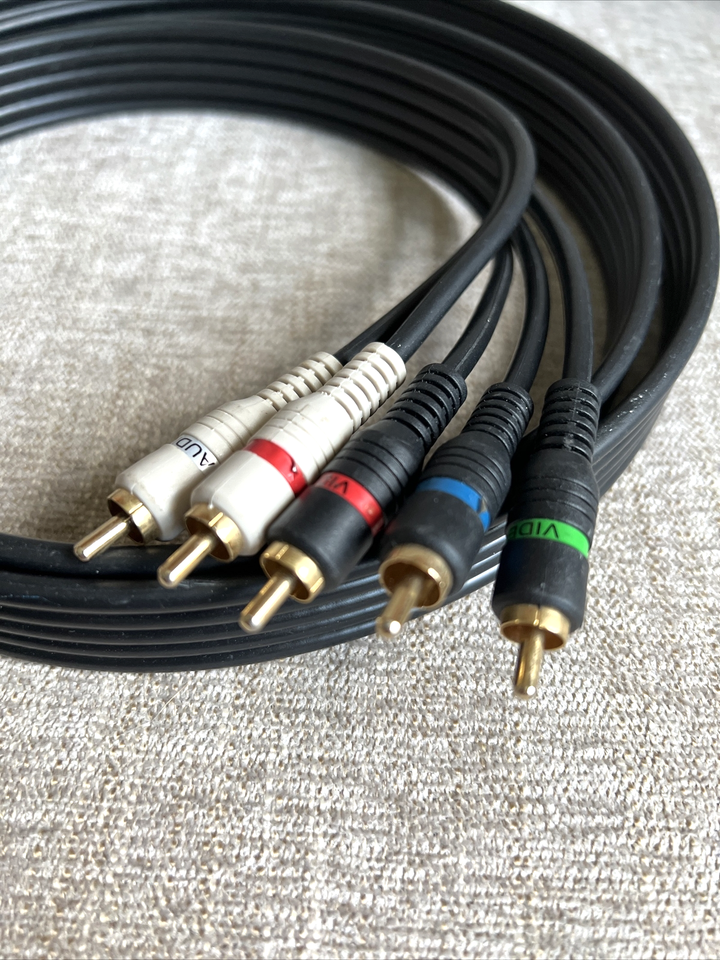 RCA Cable Audio Video 5 rca 6 Ft Male To Male | eBay