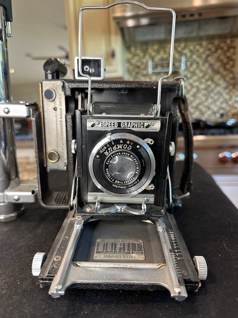 Graflex Speed Graphic Camera with flash | eBay