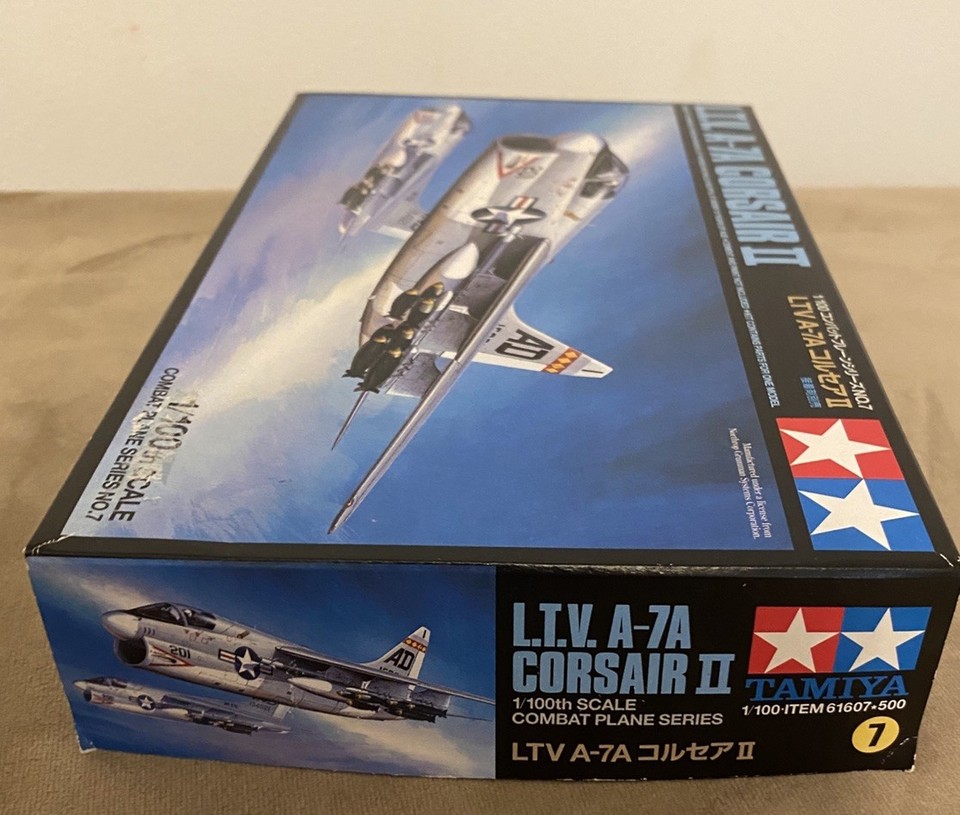 Tamiya LTV A7a Corsair II 1/100 Scale Model Kit 61607 | eBay UK