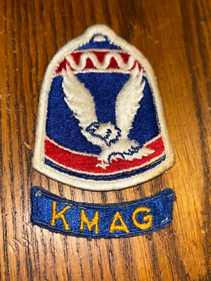 Original KMAG Korean Military Advisory Group. Patch & Tab- Merrowed ...
