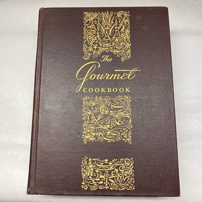 The Gourmet Cookbook Vintage, 1951 2nd Printing By Gourmet | eBay
