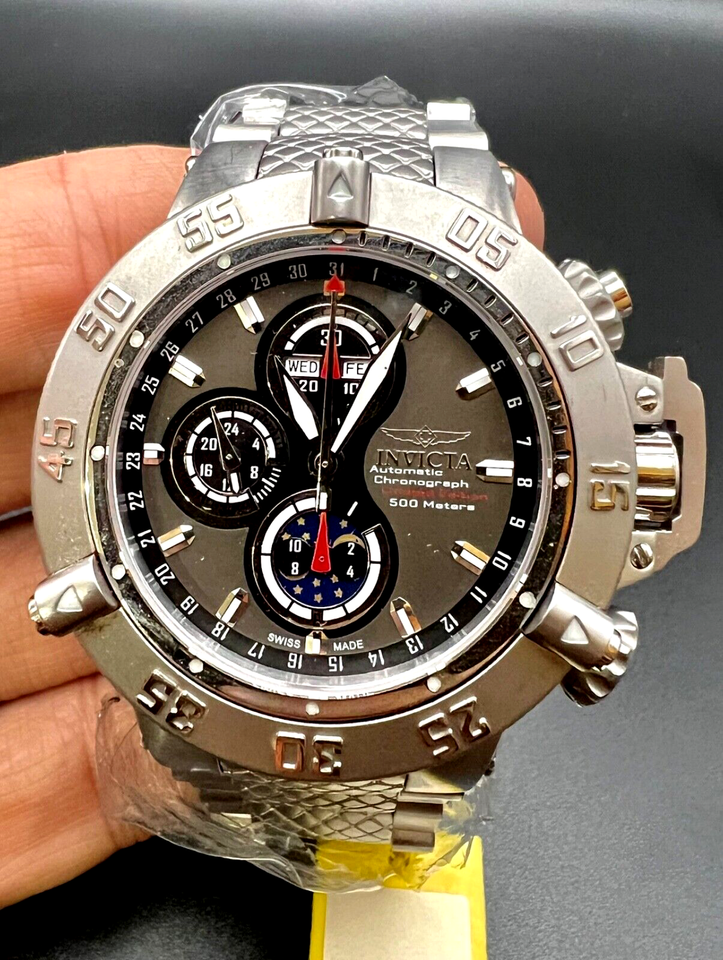 Invicta Men’s 4547 Subaqua Noma III Swiss Made Valjoux 7751 Automatic ...