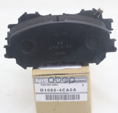 D1060-4CA0A Nissan Pad kit-disc brake, front D10604CA0A, New Genuine ...