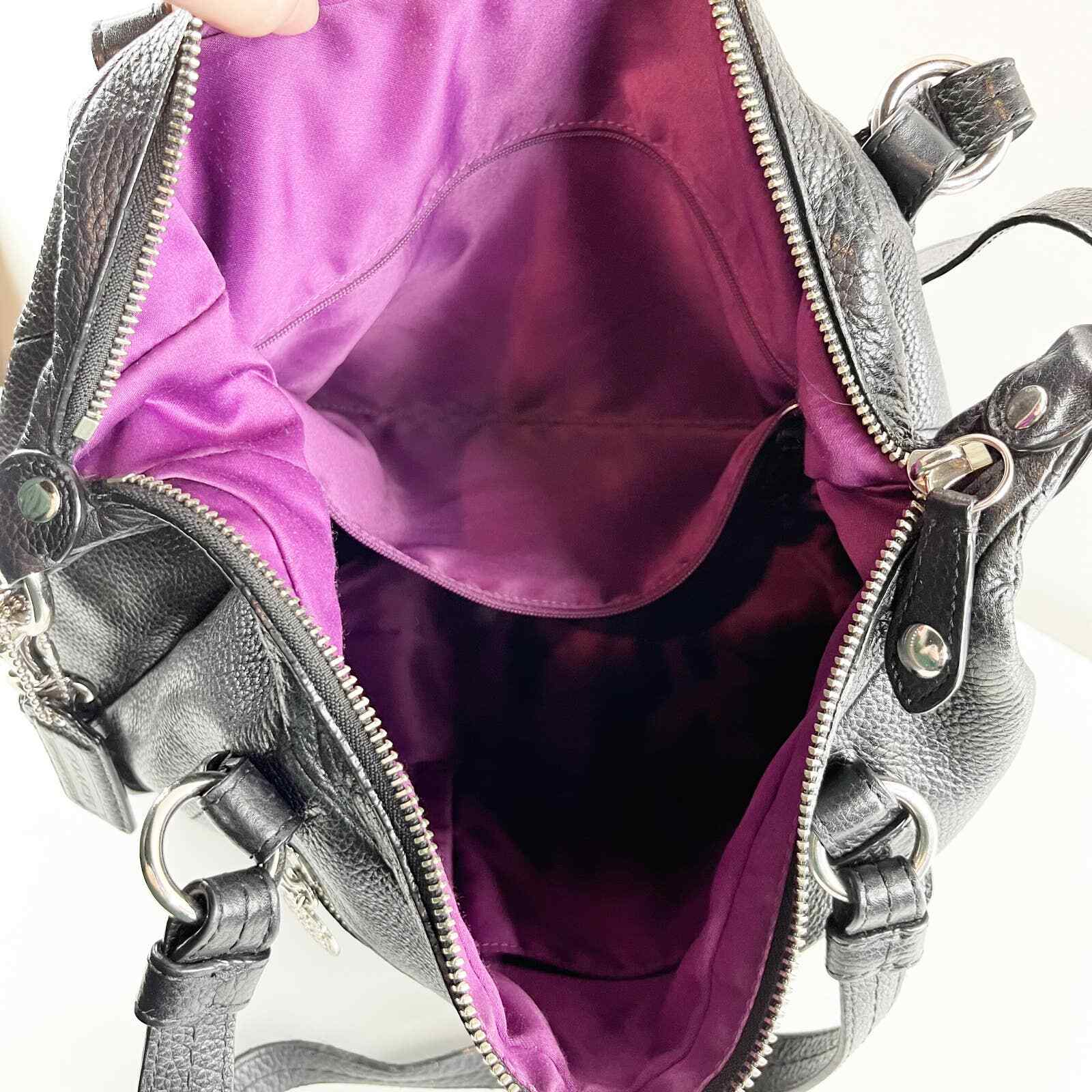 Coach Alexandra Convertible Pebble Leather Tote With … - Gem