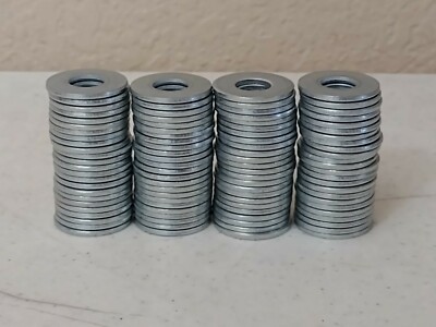 Wrought Washer MFG Zinc Plated SAE 1" OD 3/8" STD Zinc 100 Pack | eBay