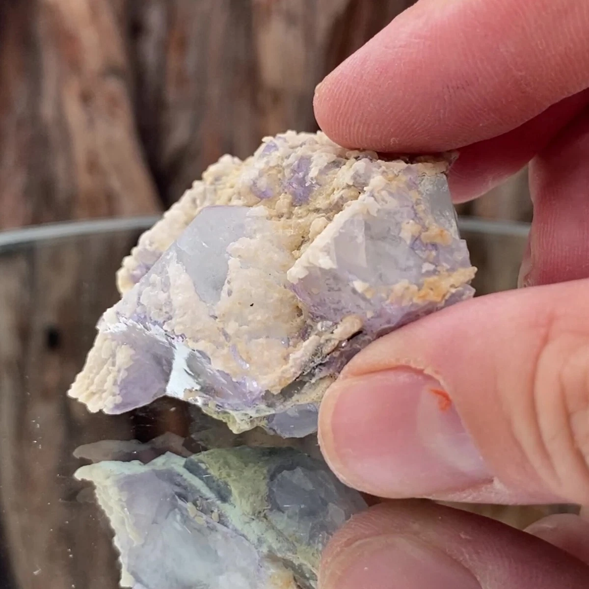 Clear Fluorite Rock