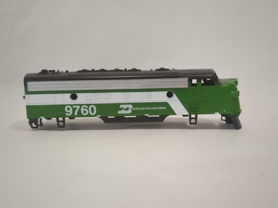 HO Athearn Burlington Northern BN F7 9760 SHELL ONLY | eBay