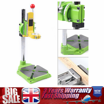 90° Rotary Drill Press Stand Positioning Holder Bench Pillar Clamp ...