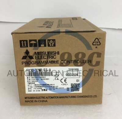 1PCS Brand New Mitsubishi PLC FX3U-32MR/ES-A Programmable Logic ...
