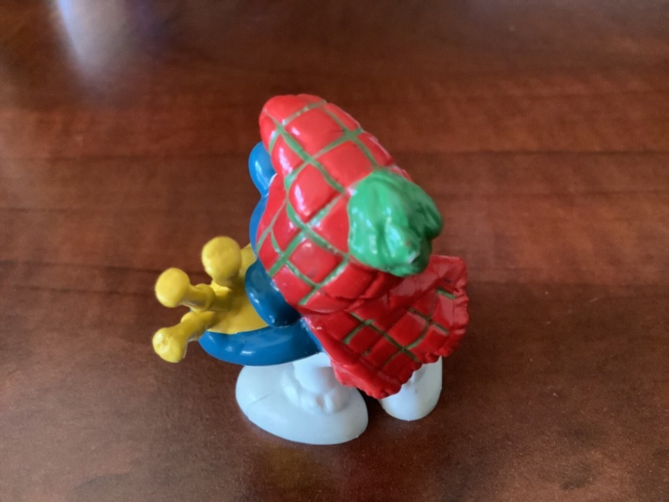 Vintage Bagpipe Smurf Figure Peyo Schleich Collectible Bagpipe Music ...