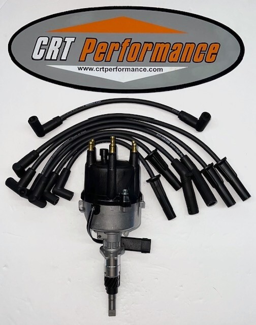 1998 1999 XJ TJ WJ JEEP 4.0L 242 Distributor BLACK + 8MM BLACK HP USA ...