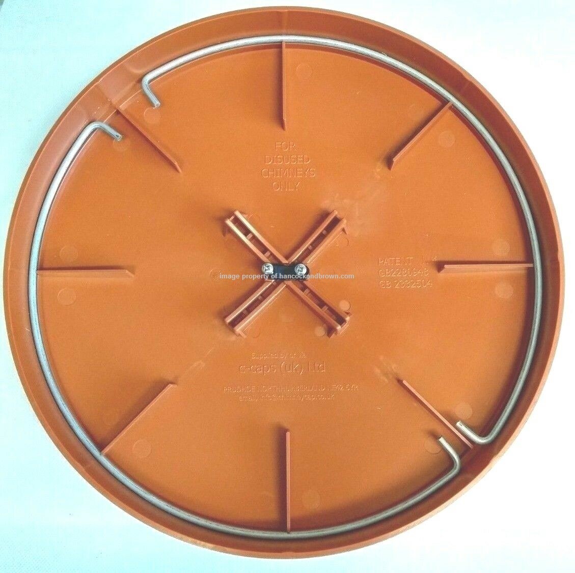 C CAP Terracotta Chimney Capping Cowl fits disused Chimney Pots Up To ...