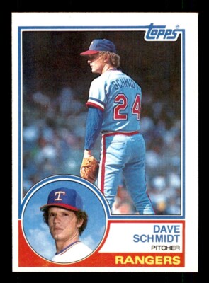 1983 Topps Baseball #116 Dave Schmidt EX/MT or Better *aa1 | eBay