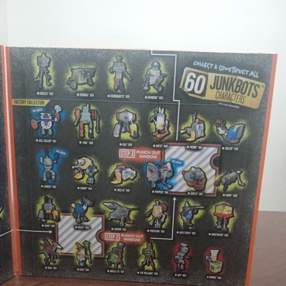 HEXBUG JUNKBOTS Factory Collection. Metro Sewer System. 285+ Pcs. NEW ...