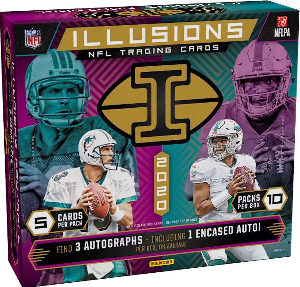 NFL RANDOM DIVY #074 - 1x 2017 Illusions Football 1x 2020 Illusions Football | eBay
