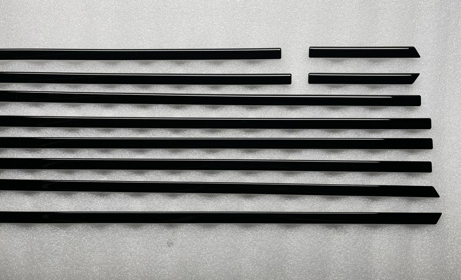 Mercedes G-class W463 G500 G55 G63 Body Side Molding Inserts 10pcs ...