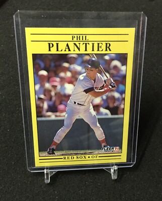 Phil Plantier Rookie 1991 Fleer card 107 Red Sox RC | eBay