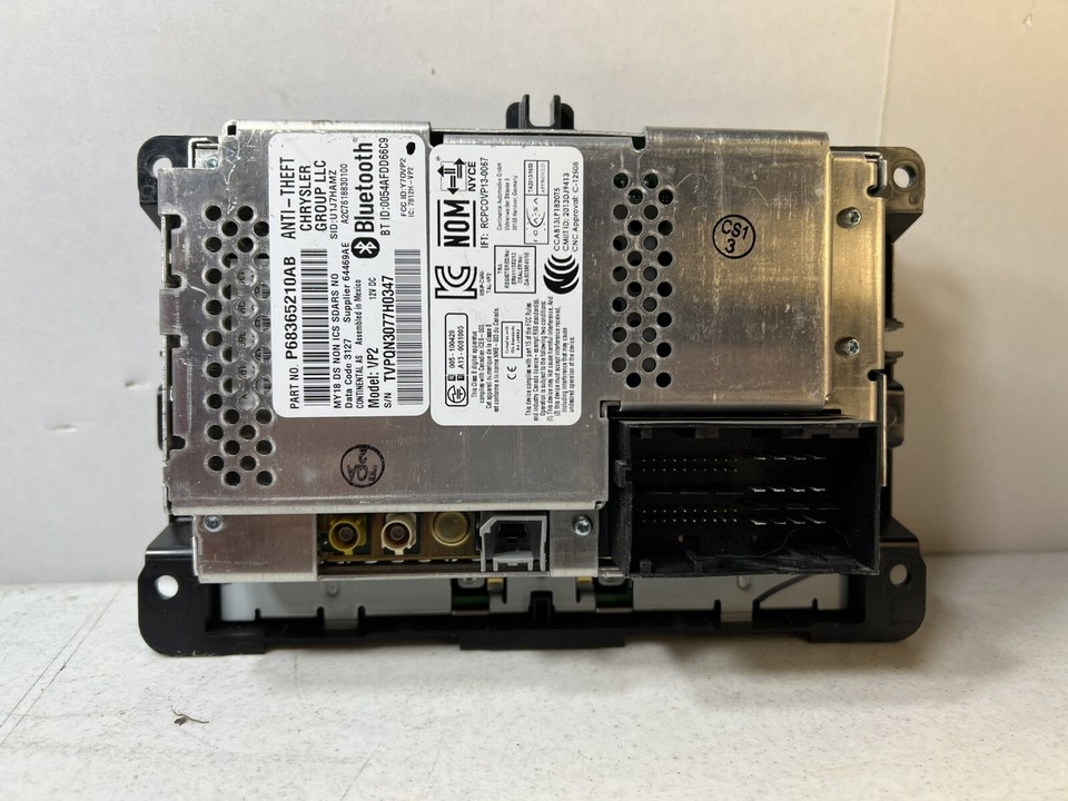 2016 Dodge Ram 1500 2500 3500 Radio Receiver 5 Inch Touch Screen opt ...