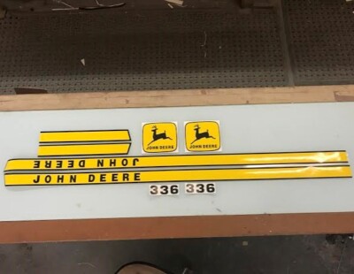 Aftermarket John Deere 336 Baler Decals | eBay