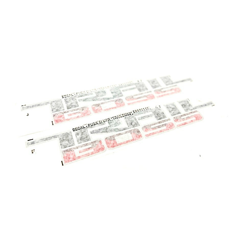 2019-2022 Chevy Silverado Trail Boss Bedside Decal Pair Genuine GM ...