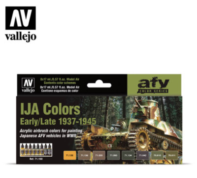 Vallejo 71160 IJA Colors Early / Late (1939-1945) Imperial Japanese ...
