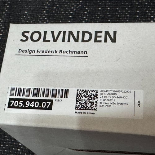 IKEA SOLVINDEN Portable Tabletop Lamp, Battery Operated, 705.940.07 | eBay