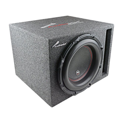 AUDIOPIPE APSV-3001 12" 900W/1800W (RMS/MAX) VENTED SUBWOOFER ENCLOSURE ...