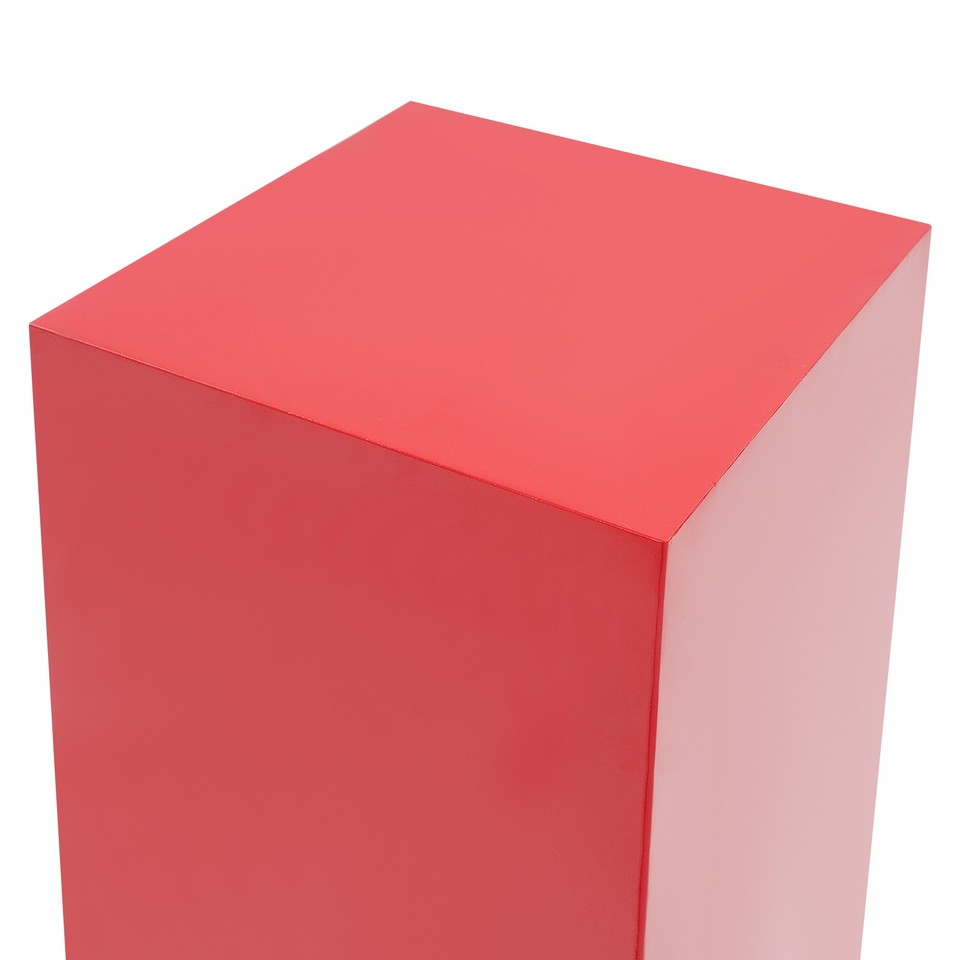 6* Red Display Pedestal Stands Cuboid Cake Flower Decor Display Holder ...