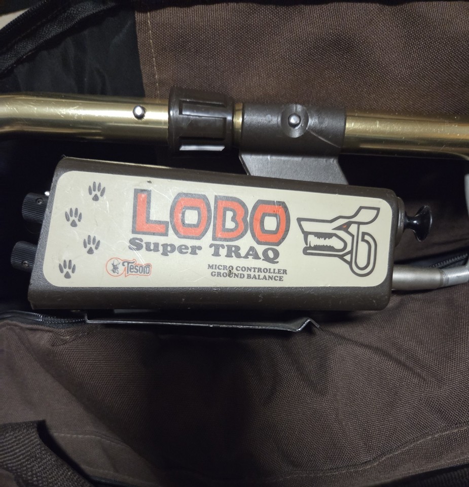 Tesoro Lobo Super Traq Metal Detector w/Elliptical Coil/Padded Case | eBay