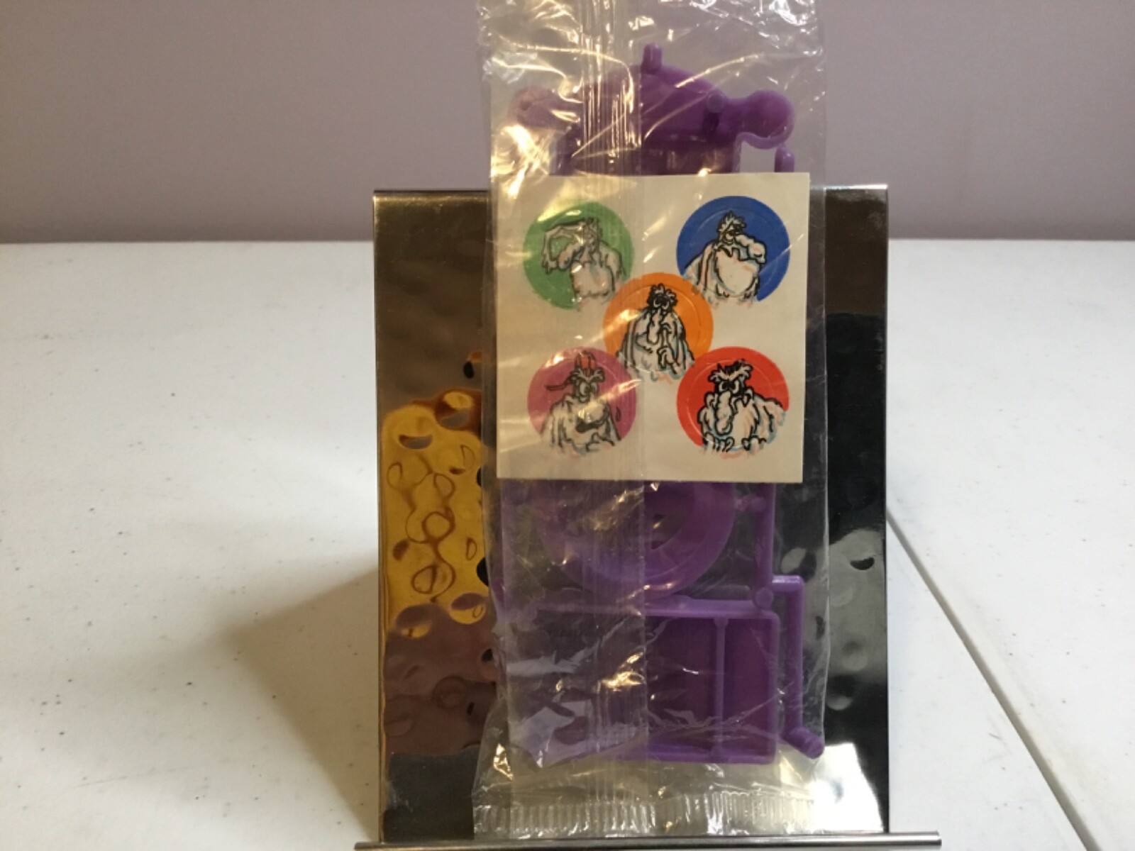 Vintage 1980's Purple Cap'n Crunch Cereal Premium Crunch Bot w/ Soggies ...