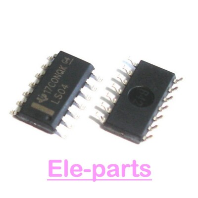 50 PCS SN74LS04DR SOIC-14 SOP-14 LS04 SN74LS04D 74LS04 Hex inverters ...