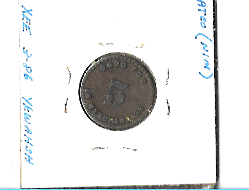 Hipp, Oregon Trade Token THE OPERA HIPP 5 | eBay