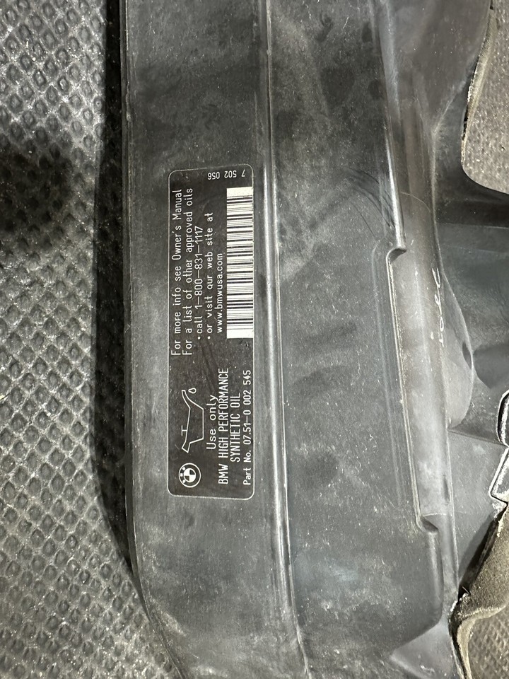 2007 - 2013 Bmw X5 E70 Upper Right Partition Engine Panel Rh | eBay