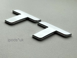 Brand New High Quality Chrome Silver Audi TT MK 2 Rear Badge Quattro S ...