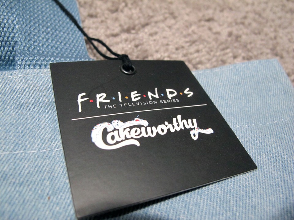 Cakeworthy x Friends WE WERE ON A BREAK Ross & Rachel Denim Tote Bag ...