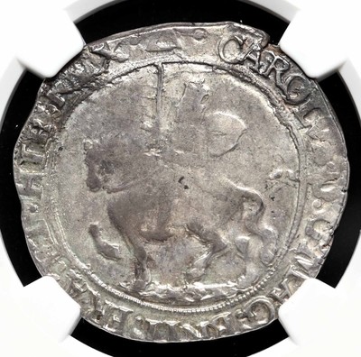 ENGLAND. Charles I, 1625-1642. Hammered Silver Halfcrown, S-2776, NGC ...