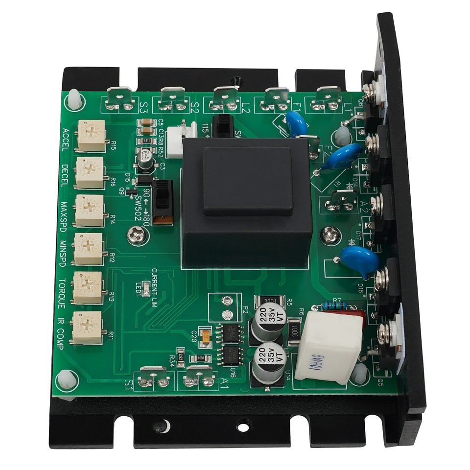 DC Motor Variable Speed Control Module, Speed Controller for Minarik ...