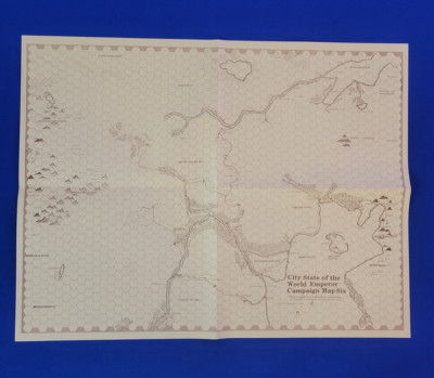 City State of the World Emperor Campaign Player Map Six - Judges Guild ...