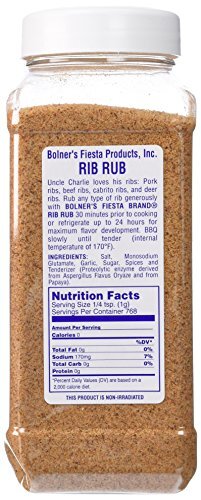 Bolner's Fiesta Rib Rub 20oz | eBay