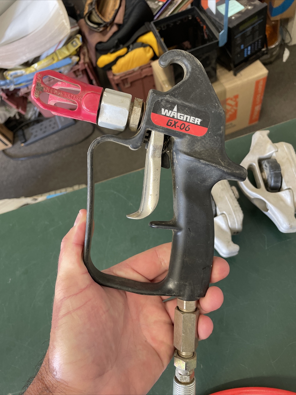 Wagner GX-06 Spray Gun Painting power air compressor paint sprayer 1/4 ...