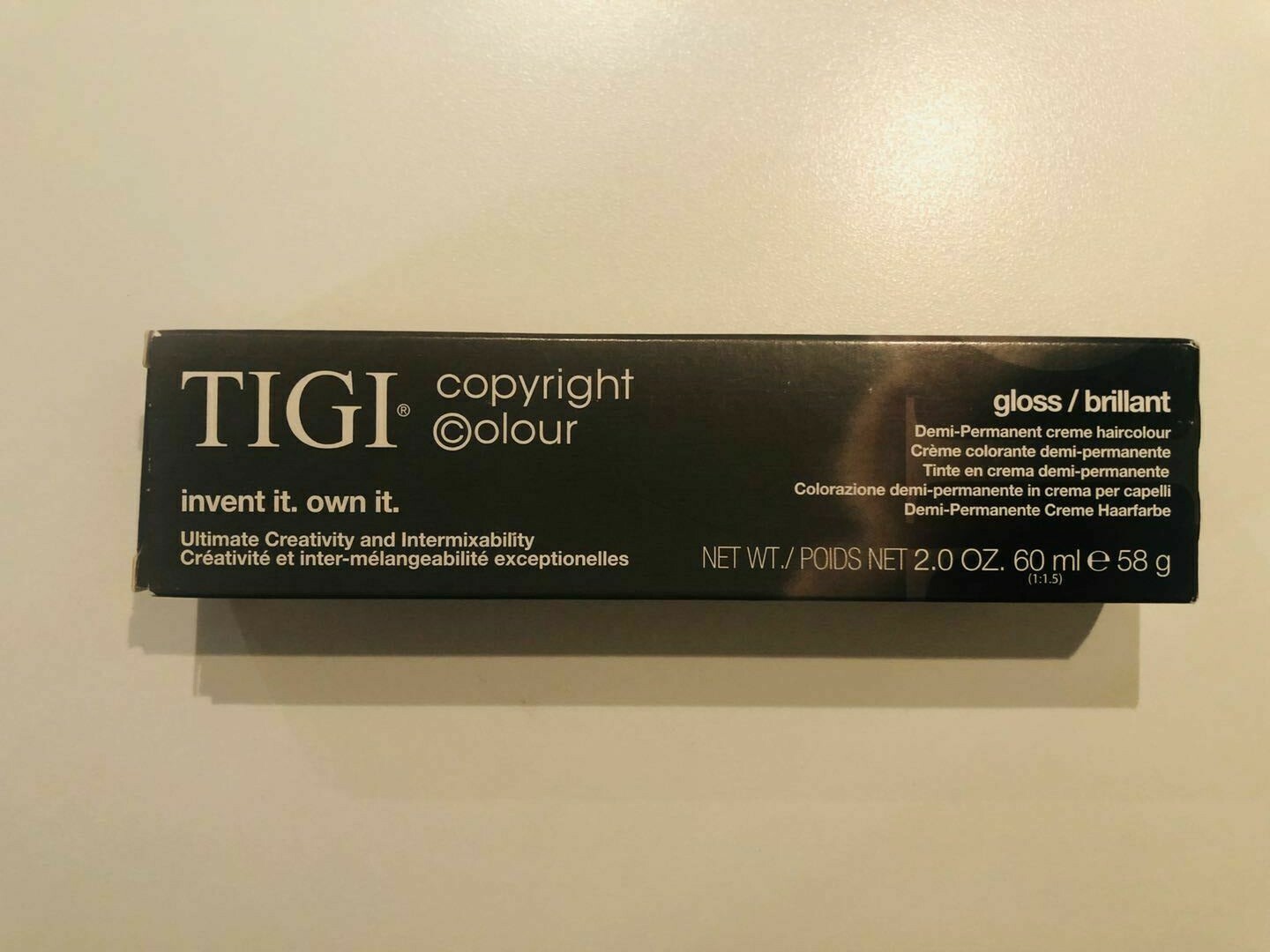 TIGI Copyright Colour Gloss Demi Permanent Creme Hair color, Colorant ...